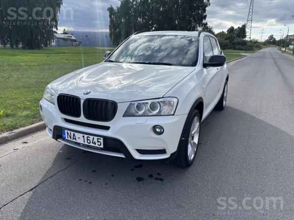 White BMW X3 2011 in Riga, with an engine capacity of 3.00 L and mileage of 410 thousand km for 9450 €, photo 7 on AUTOMOTO.COM.LV