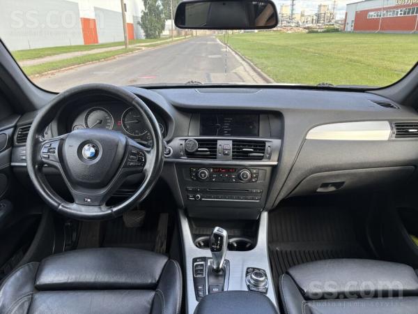 White BMW X3 2011 in Riga, with an engine capacity of 3.00 L and mileage of 410 thousand km for 9450 €, photo 10 on AUTOMOTO.COM.LV