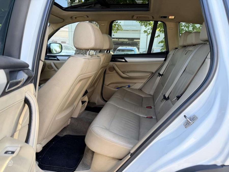 White BMW X3 2011 in Kaunas, with an engine capacity of 2.00 L and mileage of 375 thousand km for 7500 €, photo 13 on AUTOMOTO.COM.LV