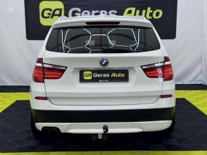 White BMW X3 2011 in Vilnius, with an engine capacity of 2.99 L and mileage of 248 thousand km for 8999 €, photo 6 on AUTOMOTO.COM.LV