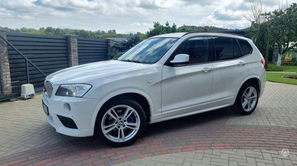 White BMW X3 2011 in Jonava, with an engine capacity of 2.00 L and mileage of 226 thousand km for 8600 €, photo 6 on AUTOMOTO.COM.LV