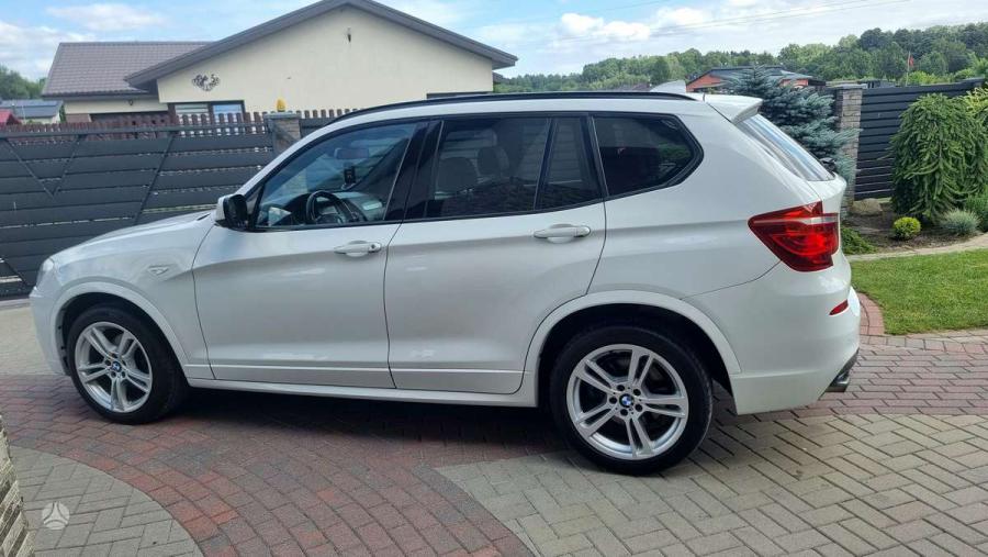 Balts BMW X3 2011 Jonava, ar dzinēja tilpumu 2.00 L un nobraukumu 226 tūkst. km par 8600 €, foto 8 vietnē AUTOMOTO.COM.LV
