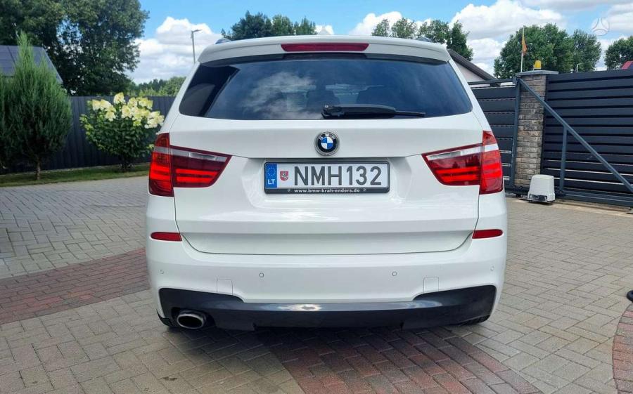 Balts BMW X3 2011 Jonava, ar dzinēja tilpumu 2.00 L un nobraukumu 226 tūkst. km par 8600 €, foto 12 vietnē AUTOMOTO.COM.LV