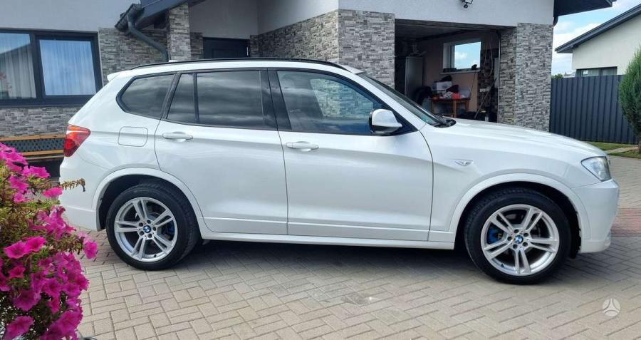 Balts BMW X3 2011 Jonava, ar dzinēja tilpumu 2.00 L un nobraukumu 226 tūkst. km par 8600 €, foto 16 vietnē AUTOMOTO.COM.LV