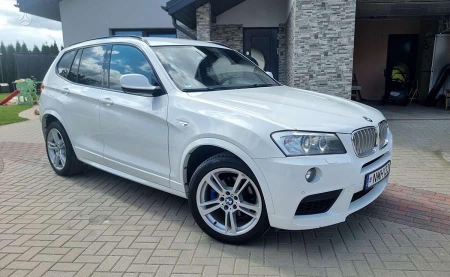 Balts BMW X3 2011 Jonava, ar dzinēja tilpumu 2.00 L un nobraukumu 226 tūkst. km par 8600 €, foto 18 vietnē AUTOMOTO.COM.LV