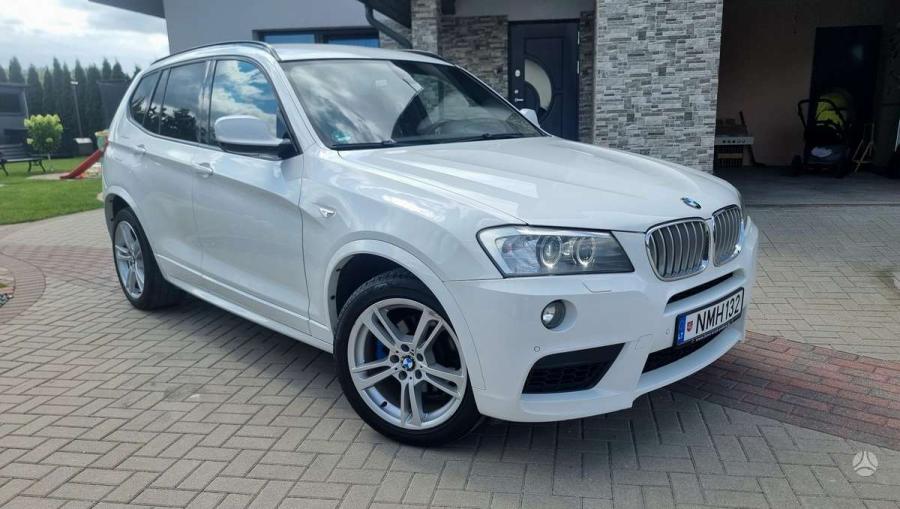 Balts BMW X3 2011 Jonava, ar dzinēja tilpumu 2.00 L un nobraukumu 226 tūkst. km par 8600 €, foto 19 vietnē AUTOMOTO.COM.LV