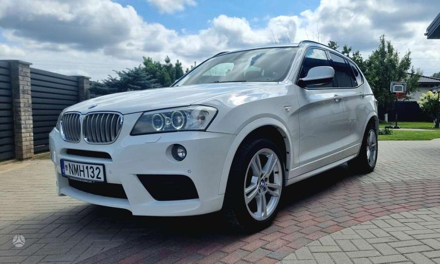 Balts BMW X3 2011 Jonava, ar dzinēja tilpumu 2.00 L un nobraukumu 226 tūkst. km par 8600 €, foto 22 vietnē AUTOMOTO.COM.LV
