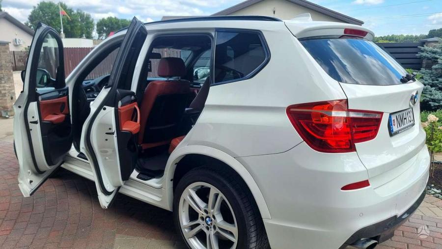 Balts BMW X3 2011 Jonava, ar dzinēja tilpumu 2.00 L un nobraukumu 226 tūkst. km par 8600 €, foto 28 vietnē AUTOMOTO.COM.LV