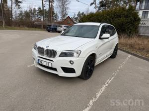 White BMW X3 2011 in Riga, with an engine capacity of 3.00 L and mileage of 207 thousand km for 8500 €, photo  on AUTOMOTO.COM.LV