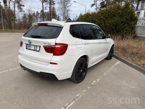 White BMW X3 2011 in Riga, with an engine capacity of 3.00 L and mileage of 207 thousand km for 8500 €, photo 6 on AUTOMOTO.COM.LV