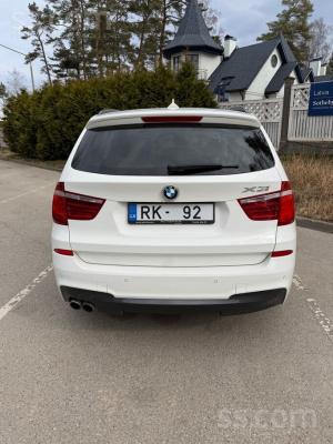 White BMW X3 2011 in Riga, with an engine capacity of 3.00 L and mileage of 207 thousand km for 8500 €, photo 7 on AUTOMOTO.COM.LV