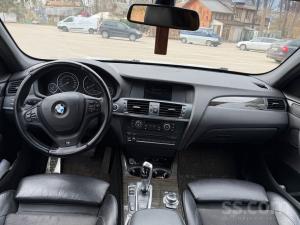 White BMW X3 2011 in Riga, with an engine capacity of 3.00 L and mileage of 207 thousand km for 8500 €, photo 9 on AUTOMOTO.COM.LV