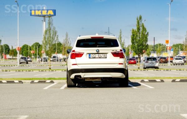 Balts BMW X3 2011 Rīga, ar dzinēja tilpumu 2.00 L un nobraukumu 202 tūkst. km par 10490 €, foto 7 vietnē AUTOMOTO.COM.LV