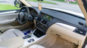 White BMW X3 2011 in Riga, with an engine capacity of 2.00 L and mileage of 202 thousand km for 10490 €, photo 12 on AUTOMOTO.COM.LV
