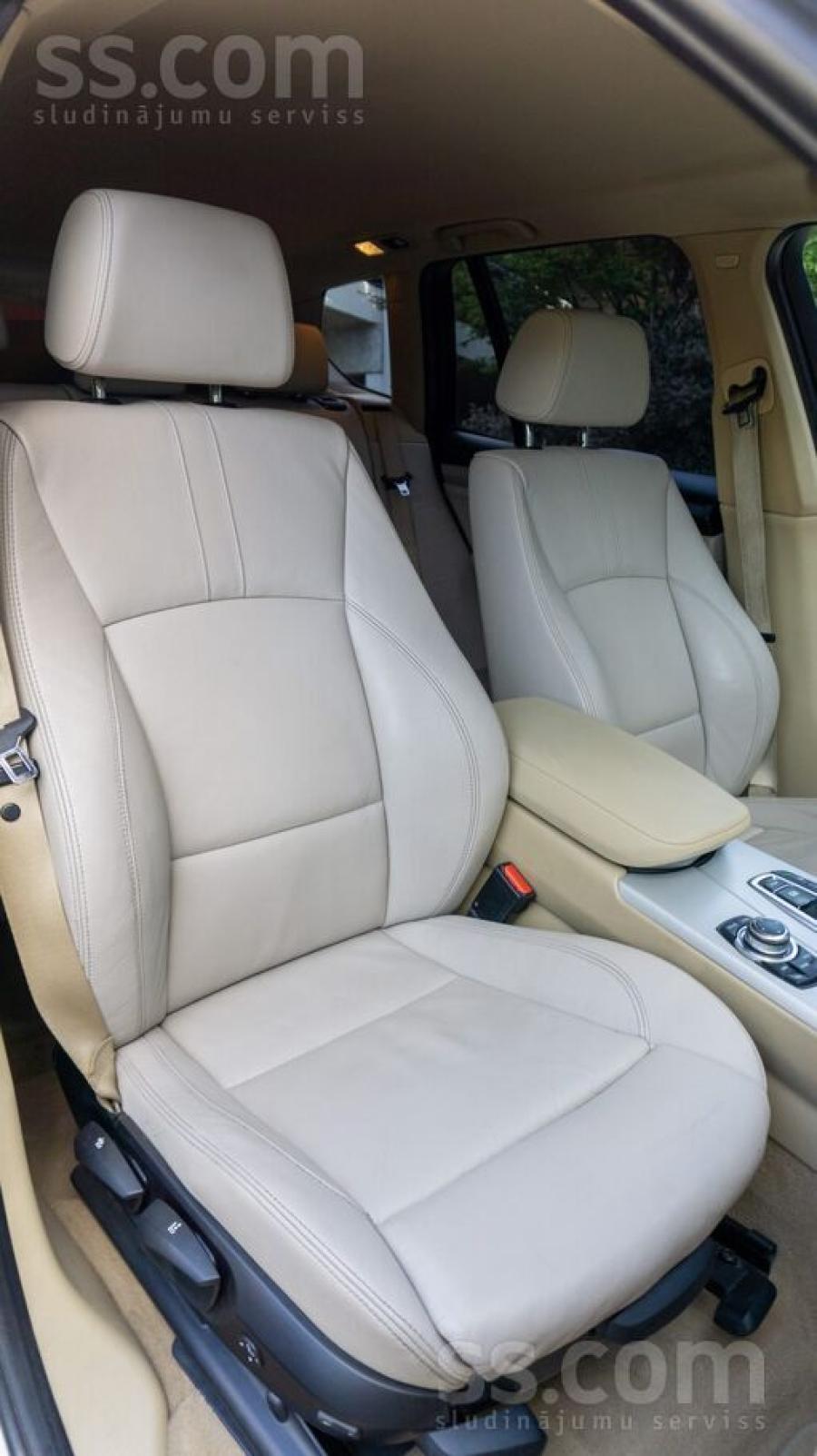 White BMW X3 2011 in Riga, with an engine capacity of 2.00 L and mileage of 202 thousand km for 10490 €, photo 28 on AUTOMOTO.COM.LV