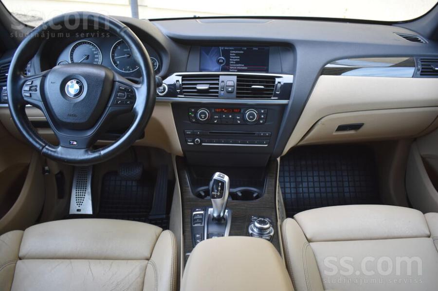 Balts BMW X3 2011 Talsi, ar dzinēja tilpumu 3.00 L un nobraukumu 234 tūkst. km par 11500 €, foto 8 vietnē AUTOMOTO.COM.LV