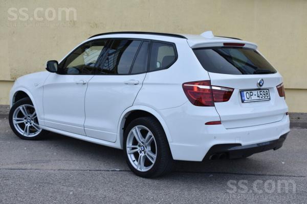 White BMW X3 2011 in Talsi, with an engine capacity of 3.00 L and mileage of 234 thousand km for 11500 €, photo 2 on AUTOMOTO.COM.LV
