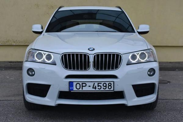 White BMW X3 2011 in Talsi, with an engine capacity of 3.00 L and mileage of 234 thousand km for 11500 €, photo 3 on AUTOMOTO.COM.LV