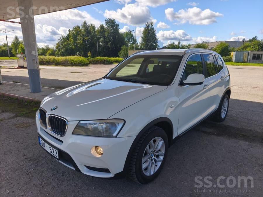 Balts BMW X3 2011 Ogre, ar dzinēja tilpumu 2.00 L un nobraukumu 335 tūkst. km par 7100 €, foto 3 vietnē AUTOMOTO.COM.LV