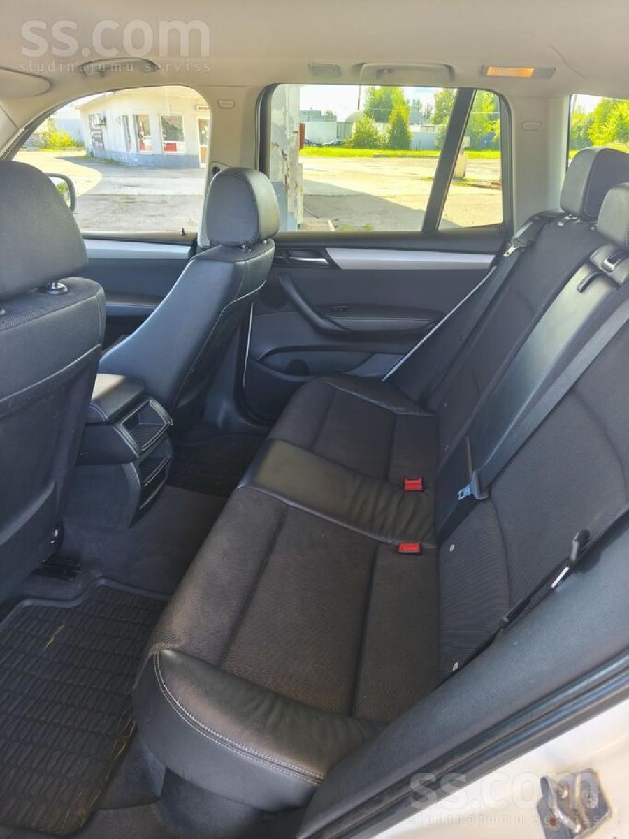 Balts BMW X3 2011 Ogre, ar dzinēja tilpumu 2.00 L un nobraukumu 335 tūkst. km par 7100 €, foto 11 vietnē AUTOMOTO.COM.LV