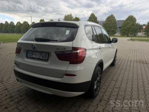 White BMW X3 2011 in Jelgava, with an engine capacity of 2.00 L and mileage of 0 thousand km for 7300 €, photo 3 on AUTOMOTO.COM.LV
