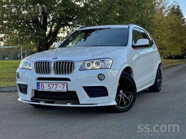 Белый БМВ Х3 2011 в Цесис, объемом двигателя 3.00 л и пробегом 217 тыс. км за 8950 €, фото 1 на AUTOMOTO.COM.LV