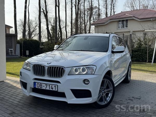 White BMW X3 2012 in Riga, with an engine capacity of 3.00 L and mileage of 279 thousand km for 13400 €, photo 1 on AUTOMOTO.COM.LV