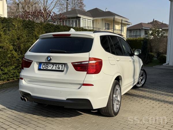 White BMW X3 2012 in Riga, with an engine capacity of 3.00 L and mileage of 279 thousand km for 13400 €, photo 3 on AUTOMOTO.COM.LV