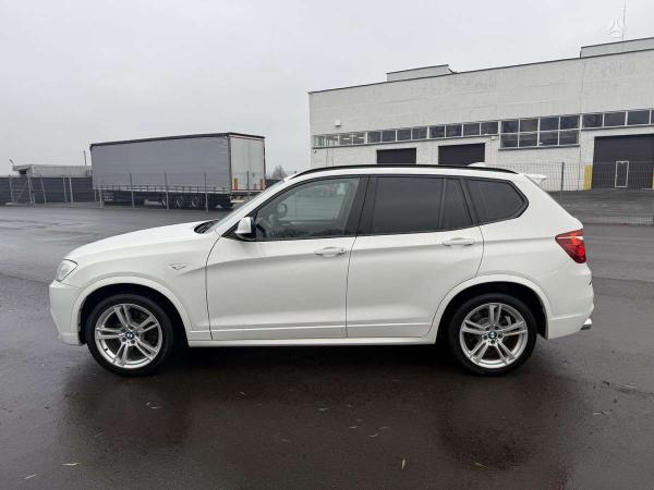 White BMW X3 2012 in Marijampole, with an engine capacity of 2.99 L and mileage of 220 thousand km for 12300 €, photo 2 on AUTOMOTO.COM.LV