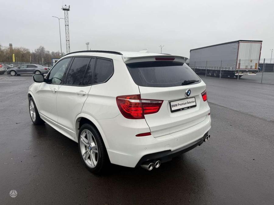 White BMW X3 2012 in Marijampole, with an engine capacity of 2.99 L and mileage of 220 thousand km for 12300 €, photo 3 on AUTOMOTO.COM.LV