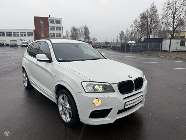 White BMW X3 2012 in Marijampole, with an engine capacity of 2.99 L and mileage of 220 thousand km for 12300 €, photo 4 on AUTOMOTO.COM.LV
