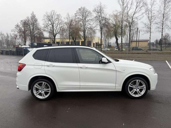 White BMW X3 2012 in Marijampole, with an engine capacity of 2.99 L and mileage of 220 thousand km for 12300 €, photo 5 on AUTOMOTO.COM.LV