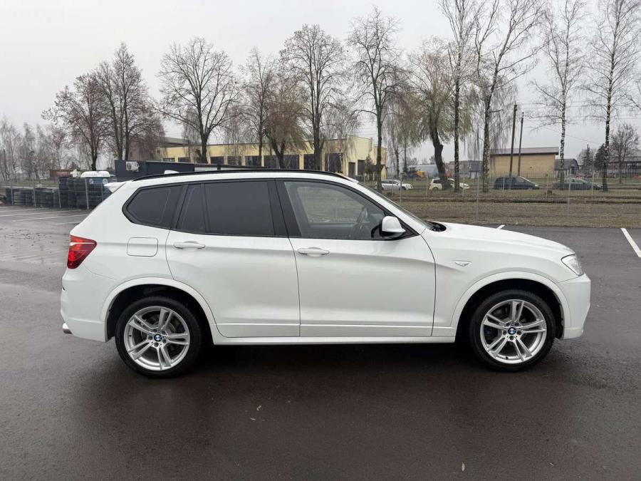 White BMW X3 2012 in Marijampole, with an engine capacity of 2.99 L and mileage of 220 thousand km for 12300 €, photo 5 on AUTOMOTO.COM.LV