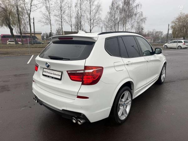 White BMW X3 2012 in Marijampole, with an engine capacity of 2.99 L and mileage of 220 thousand km for 12300 €, photo 6 on AUTOMOTO.COM.LV