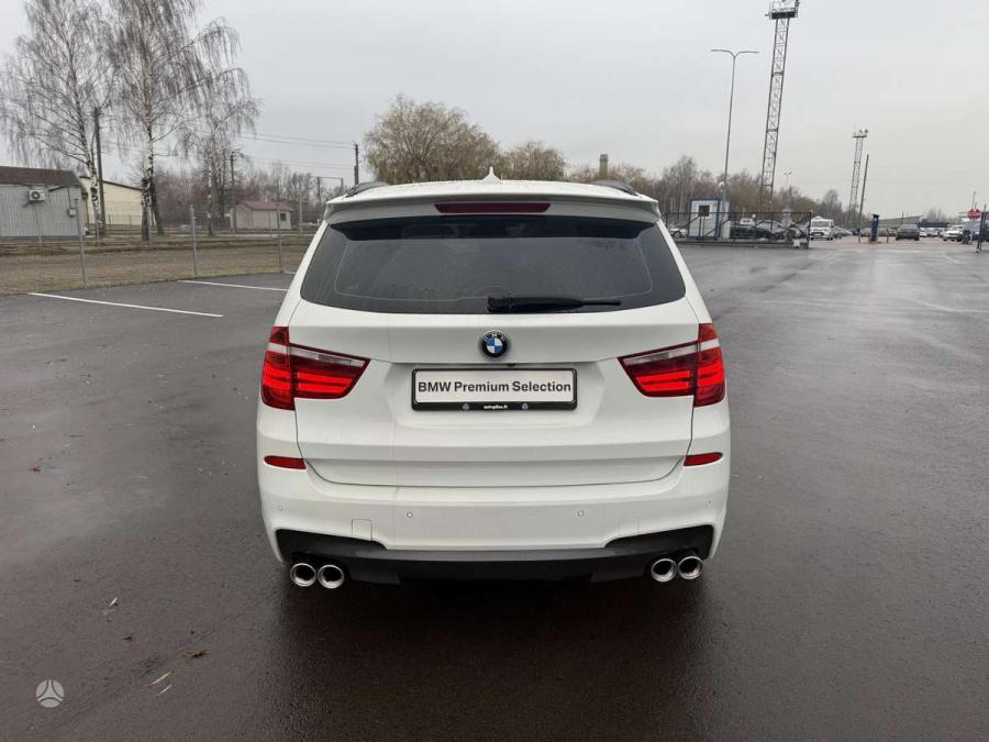 White BMW X3 2012 in Marijampole, with an engine capacity of 2.99 L and mileage of 220 thousand km for 12300 €, photo 8 on AUTOMOTO.COM.LV