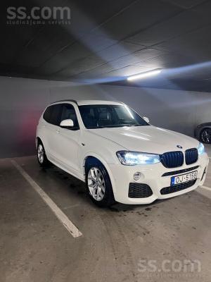 White BMW X3 2012 in Riga, with an engine capacity of 2.00 L and mileage of 183 thousand km for 11600 €, photo 2 on AUTOMOTO.COM.LV