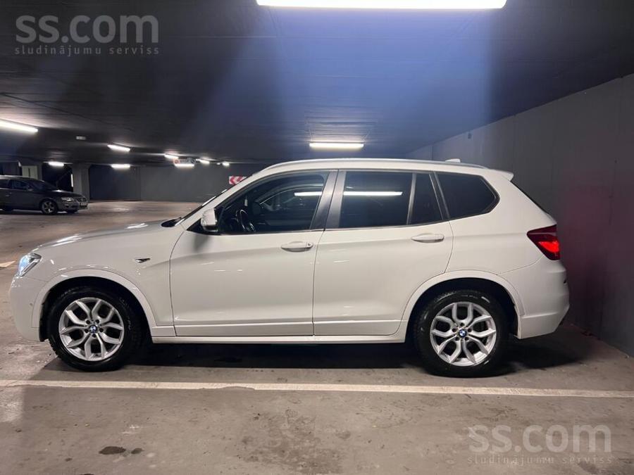 White BMW X3 2012 in Riga, with an engine capacity of 2.00 L and mileage of 183 thousand km for 11600 €, photo 3 on AUTOMOTO.COM.LV