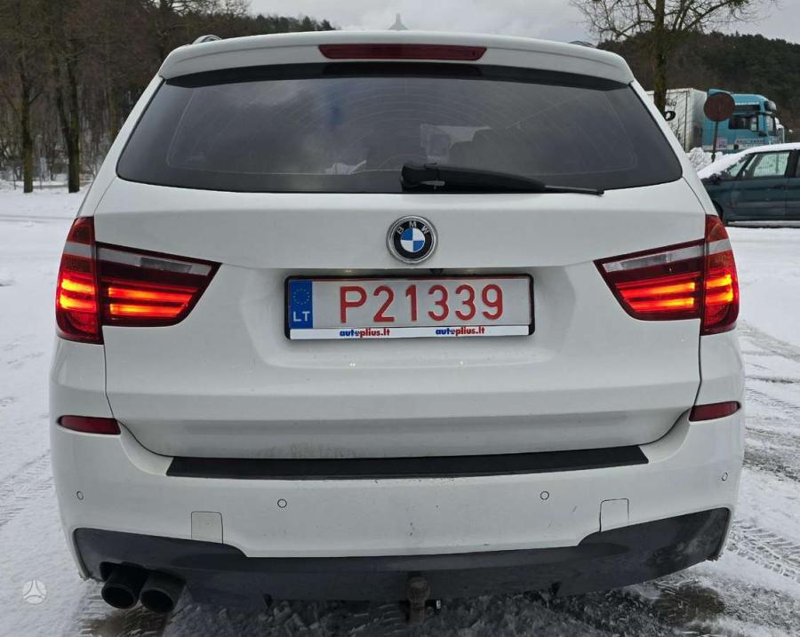 White BMW X3 2012 in Kaunas, with an engine capacity of 2.00 L and mileage of 273 thousand km for 9690 €, photo 6 on AUTOMOTO.COM.LV
