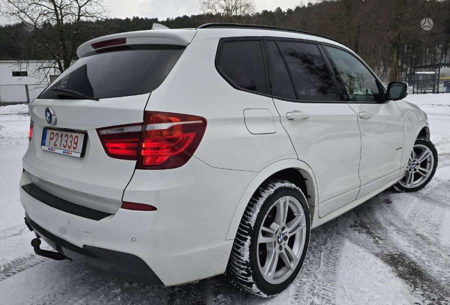 White BMW X3 2012 in Kaunas, with an engine capacity of 2.00 L and mileage of 273 thousand km for 9690 €, photo 7 on AUTOMOTO.COM.LV