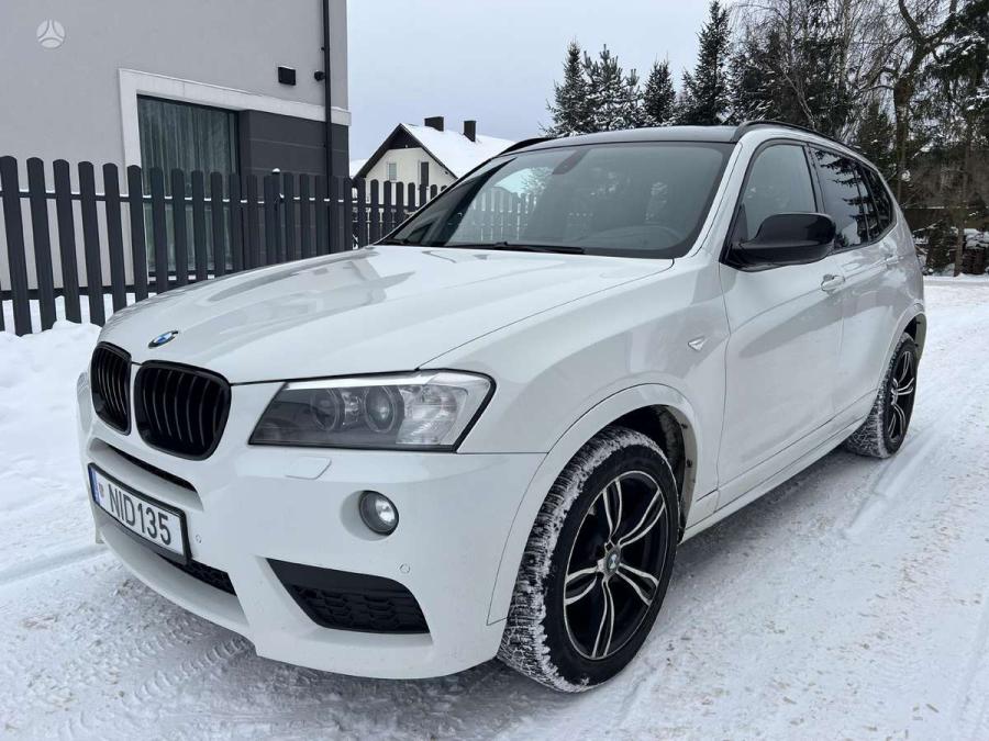 Balts BMW X3 2012 Viļņa, ar dzinēja tilpumu 2.00 L un nobraukumu 346 tūkst. km par 8700 €, foto 1 vietnē AUTOMOTO.COM.LV