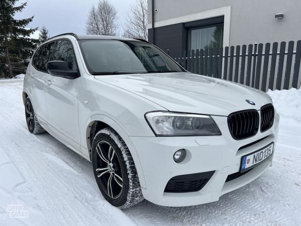 White BMW X3 2012 in Vilnius, with an engine capacity of 2.00 L and mileage of 346 thousand km for 8700 €, photo 3 on AUTOMOTO.COM.LV
