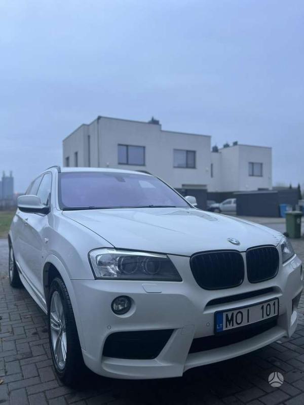 White BMW X3 2012 in Kaunas, with an engine capacity of 2.99 L and mileage of 295 thousand km for 14200 €, photo 1 on AUTOMOTO.COM.LV