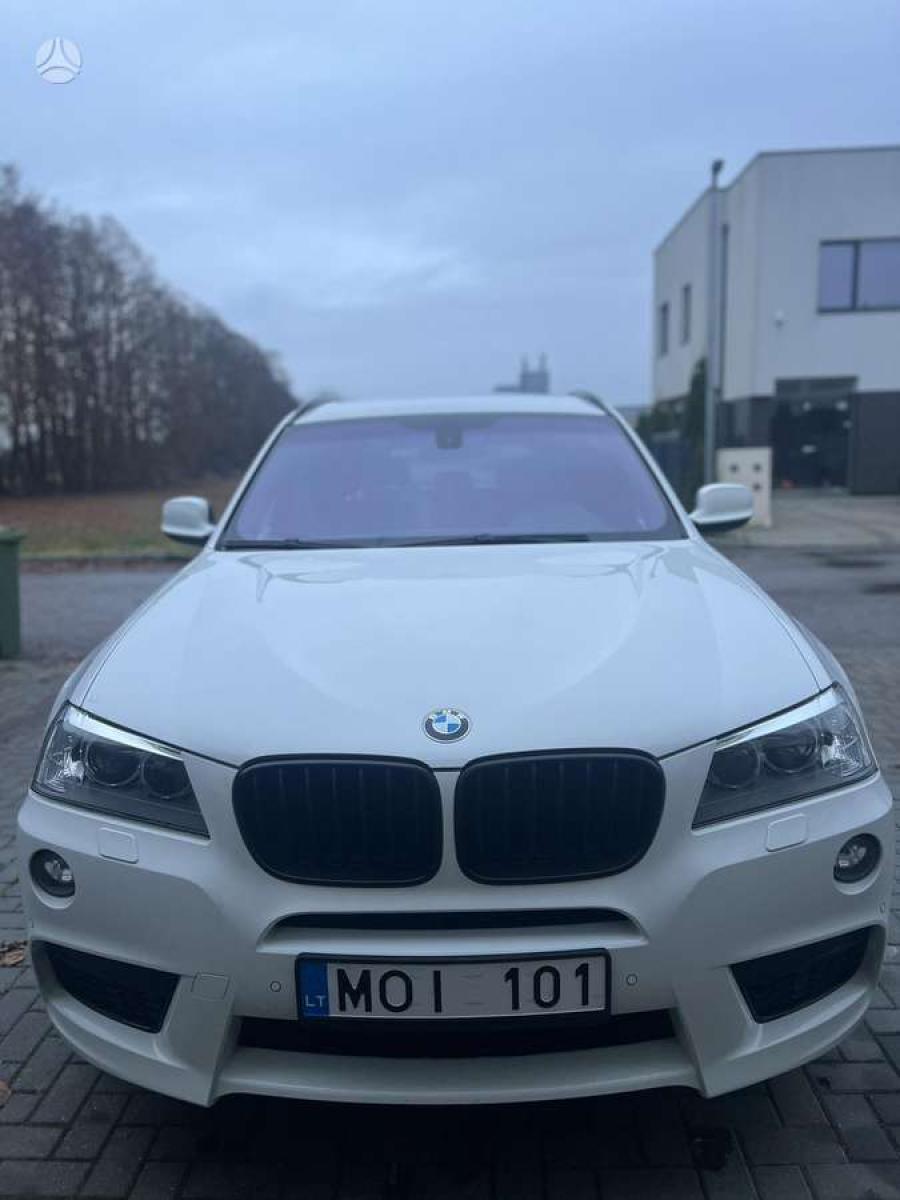 White BMW X3 2012 in Kaunas, with an engine capacity of 2.99 L and mileage of 295 thousand km for 14200 €, photo 6 on AUTOMOTO.COM.LV