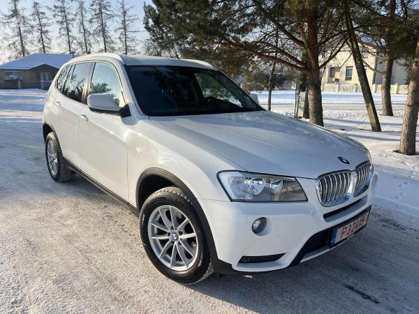 Balts BMW X3 2012 Marijampole, ar dzinēja tilpumu 2.00 L un nobraukumu 330 tūkst. km par 7950 €, foto 1 vietnē AUTOMOTO.COM.LV