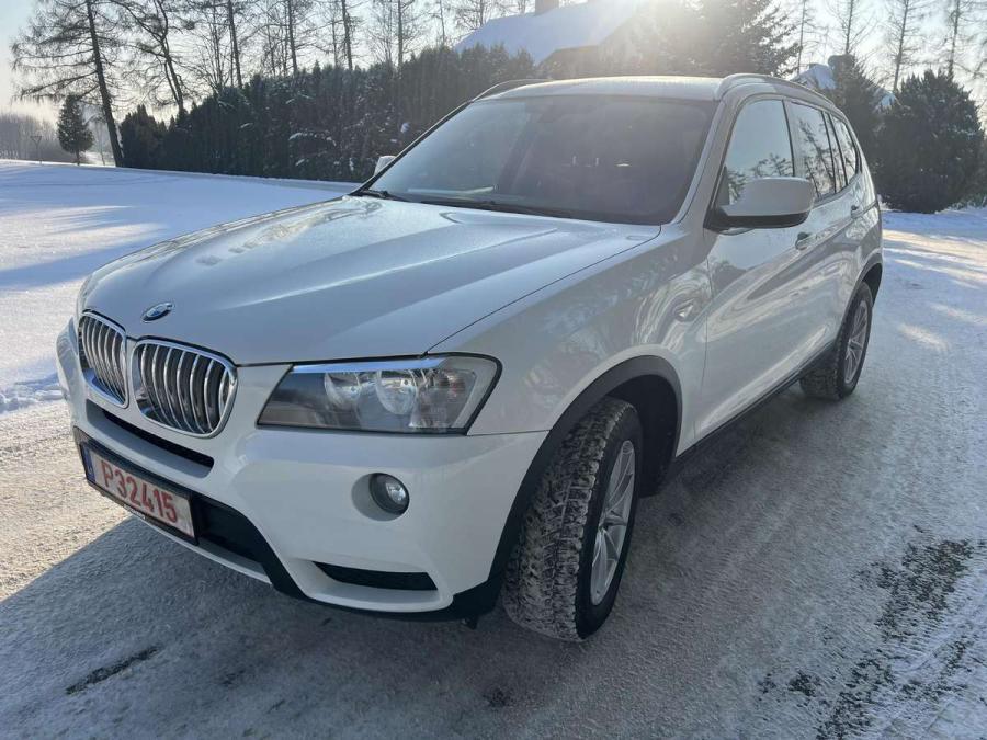 White BMW X3 2012 in Marijampole, with an engine capacity of 2.00 L and mileage of 330 thousand km for 7950 €, photo 27 on AUTOMOTO.COM.LV