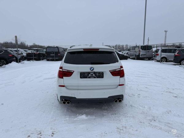 White BMW X3 2012 in Marijampole, with an engine capacity of 2.99 L and mileage of 220 thousand km for 12200 €, photo 5 on AUTOMOTO.COM.LV
