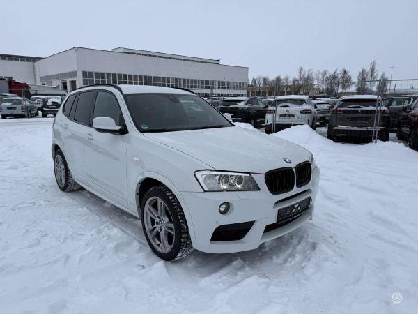 White BMW X3 2012 in Marijampole, with an engine capacity of 2.99 L and mileage of 220 thousand km for 12200 €, photo 6 on AUTOMOTO.COM.LV