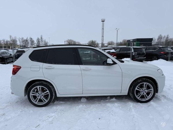 White BMW X3 2012 in Marijampole, with an engine capacity of 2.99 L and mileage of 220 thousand km for 12200 €, photo 7 on AUTOMOTO.COM.LV