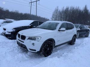 White BMW X3 2012 in Siauliai, with an engine capacity of 2.00 L and mileage of 208 thousand km for 7200 €, photo  on AUTOMOTO.COM.LV