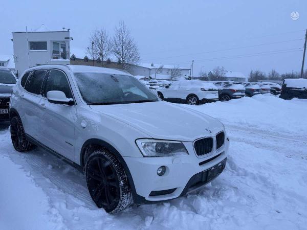 White BMW X3 2012 in Siauliai, with an engine capacity of 2.00 L and mileage of 208 thousand km for 7200 €, photo 2 on AUTOMOTO.COM.LV
